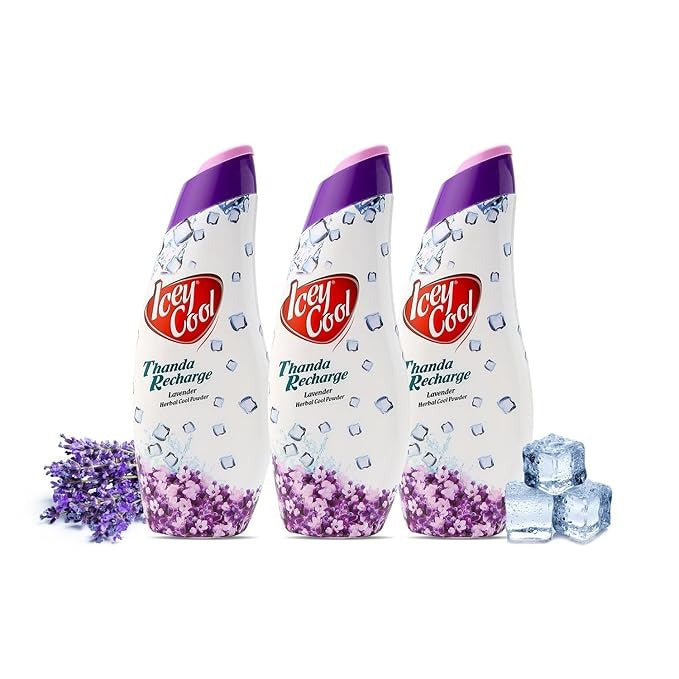 Labolia Icey Cool Lavender Herbal Prickly Heat and Ice Cool Body Talcu ...