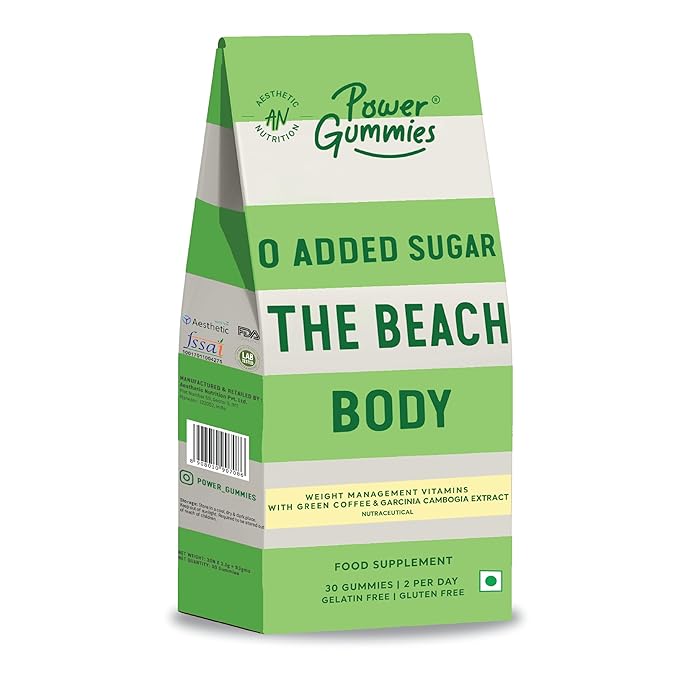 Power Gummies The Beach Body Gummies - 30 Gummies - Swadesii