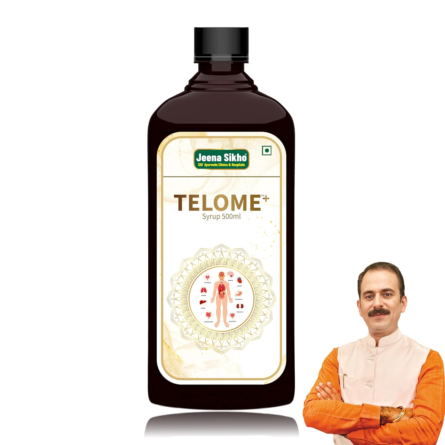 Jeena Sikho Telome +/ Overall Wellness Syrup - 500 Ml - Swadesii