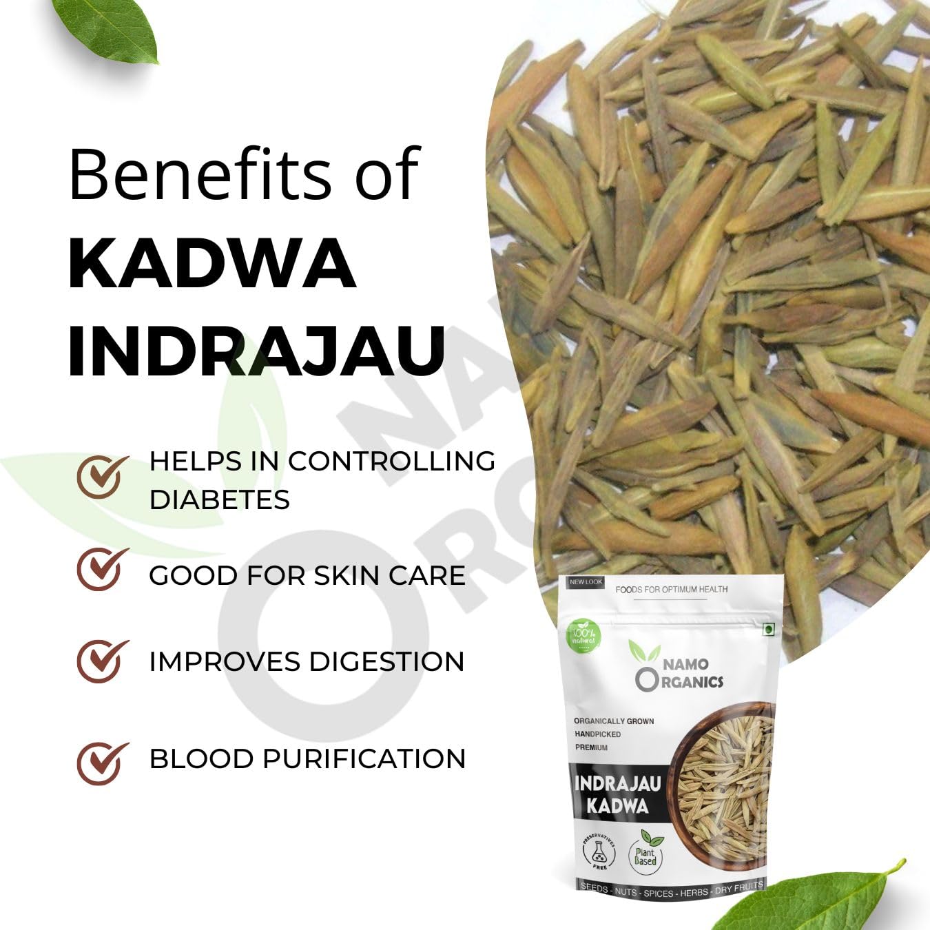 Namo Organics Kadwa Indrajau - 200 gms - Swadesii