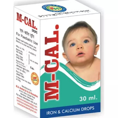 M A Herbal M-Cal Drop - 30 ml - Swadesii