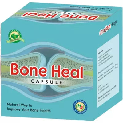 M A Herbal Bone Heal Capsule - 10 caps - Swadesii