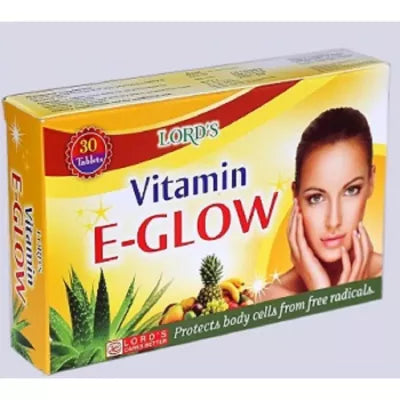 Lord's Vitamin E-Glow Tablet - 30 Tabs - Swadesii
