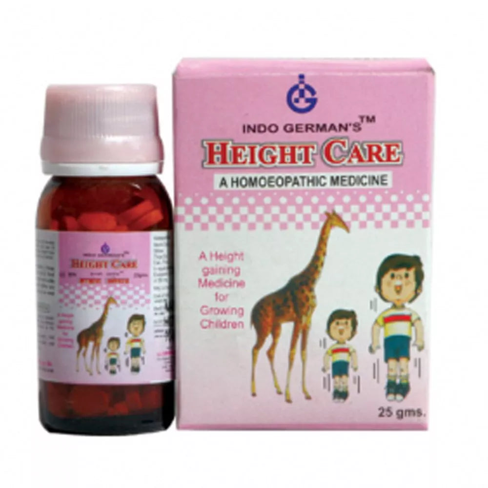 Indo German Height Care Tablets - 25 gms - Swadesii