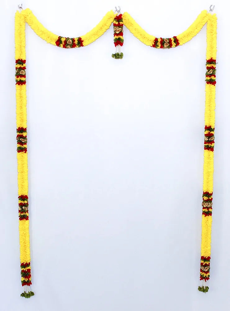 Daedal Crafters - Mini Thoma DC17 Doorway Flower toran - Swadesii