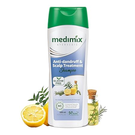 Medimix Ayurvedic Anti-Dandruff & Scalp Treatment Shampoo - 400 ml ...