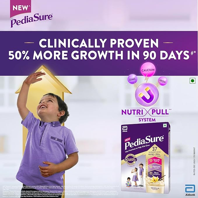 PediaSure Nutrition Drink Powder - Vanilla Flavor for Kids - Swadesii