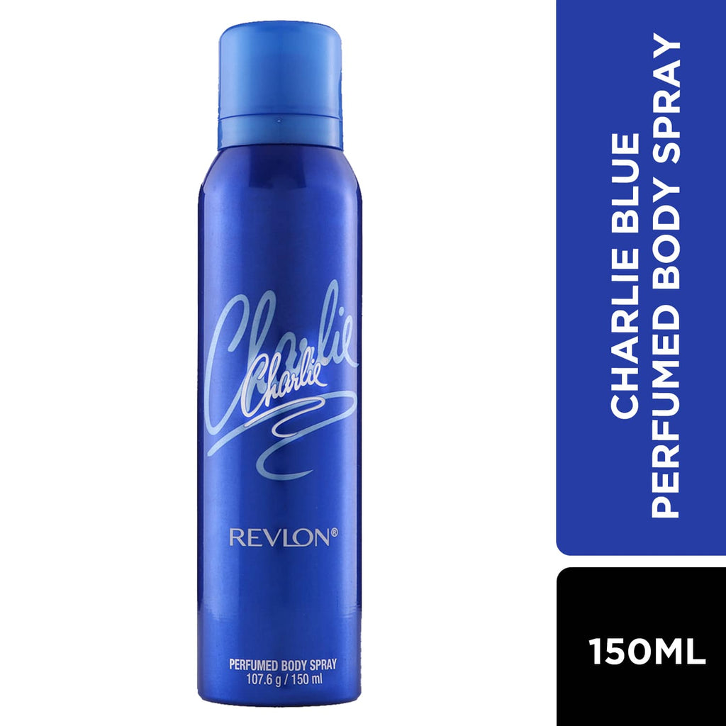 Revlon Charlie Blue Perfumed Body Spray - 150 ml - Swadesii