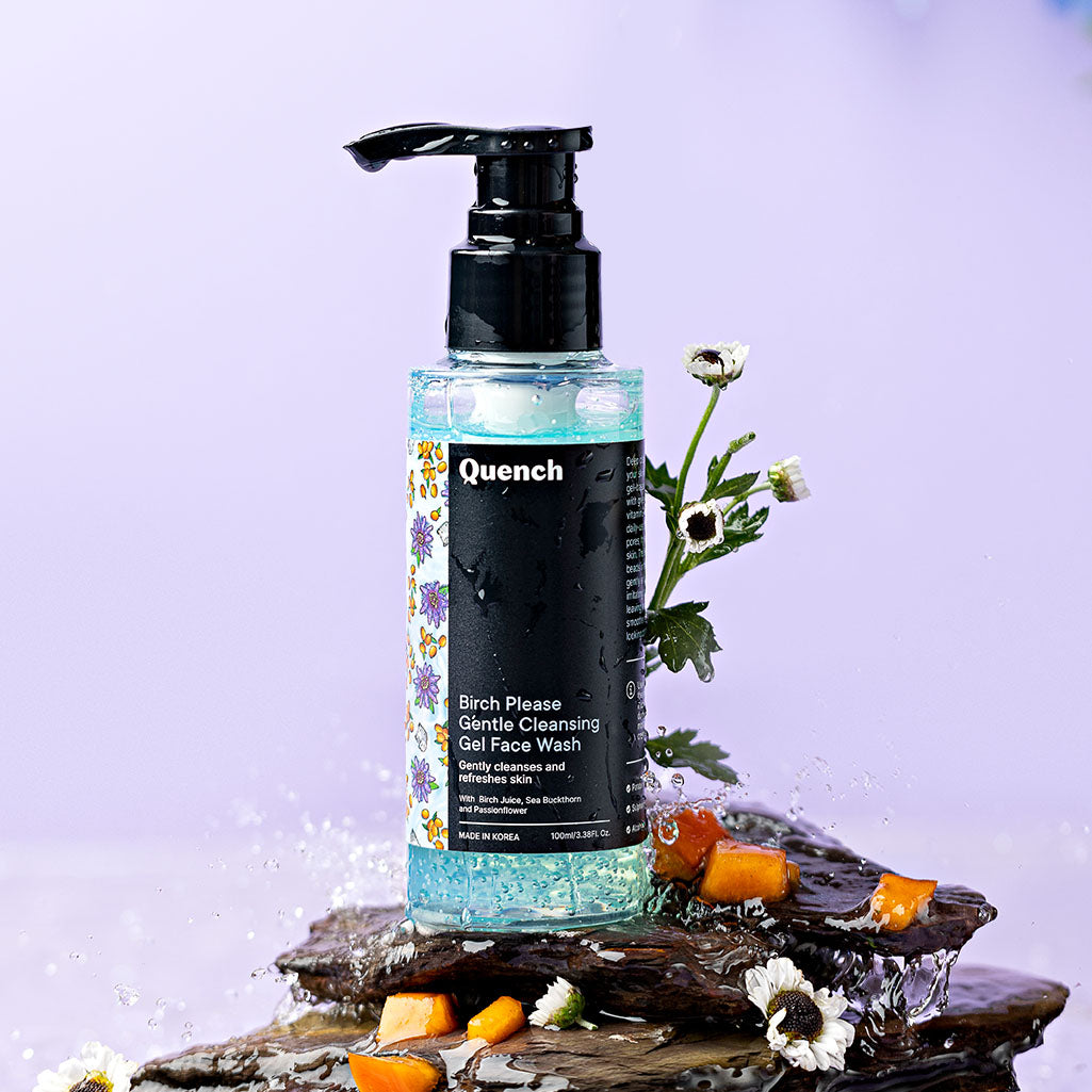 Quench Gentle Cleansing Gel Face Wash - 100 ml - Swadesii