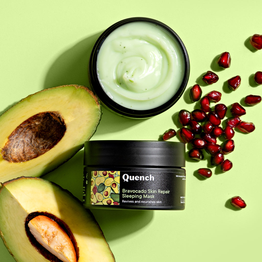 Quench Skin Repair Night Gel Cream - 50 ml - Swadesii