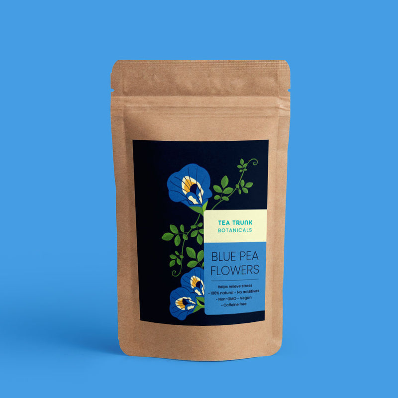 Tea Trunk Blue Pea Flowers - 50 gms - Swadesii