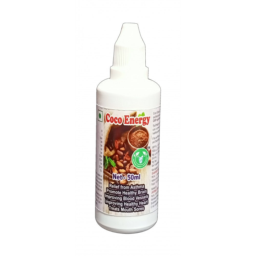 Universal Herbal & Concentrates Coco Energy Drops - 50 ml - Swadesii