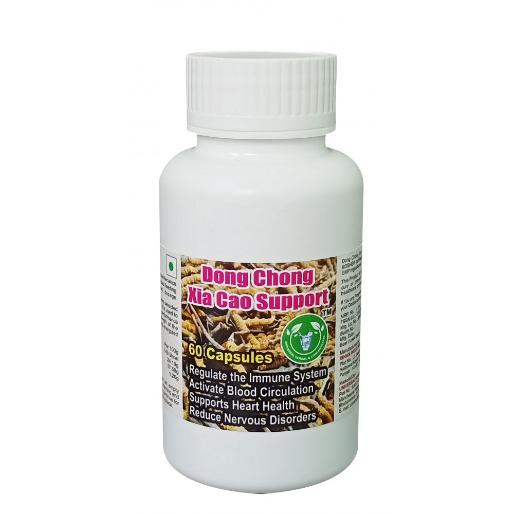 Universal Herbal & Concentrates Dong Chong Xia Cao Support Capsules ...