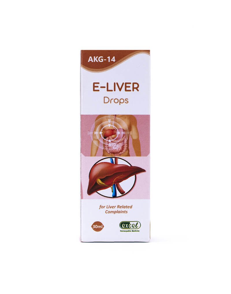 Excel AKG 14 E-Liver Drop - 30 ml - Swadesii
