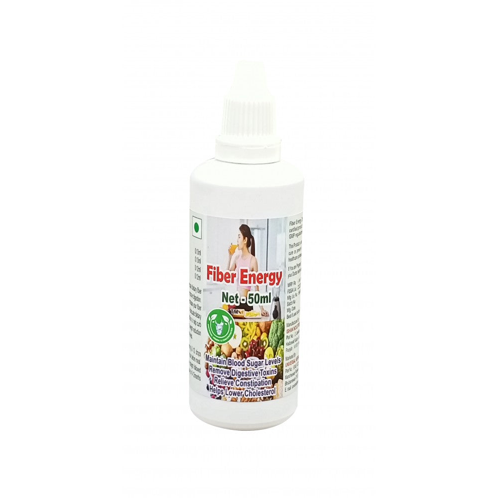 Universal Herbal & Concentrates Fiber Energy Drops - 50 ml - Swadesii