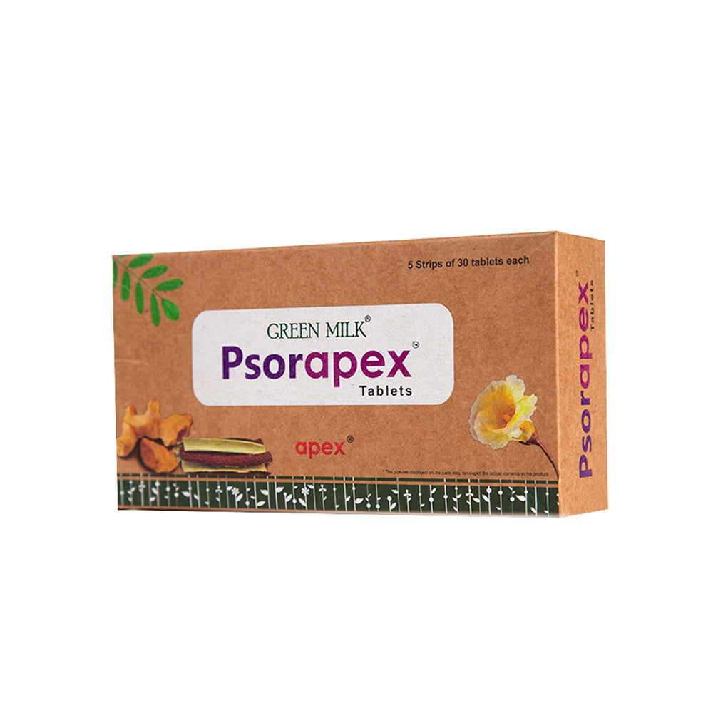 Green Milk Concept Psorapex Tablets - 150 Tabs - Swadesii
