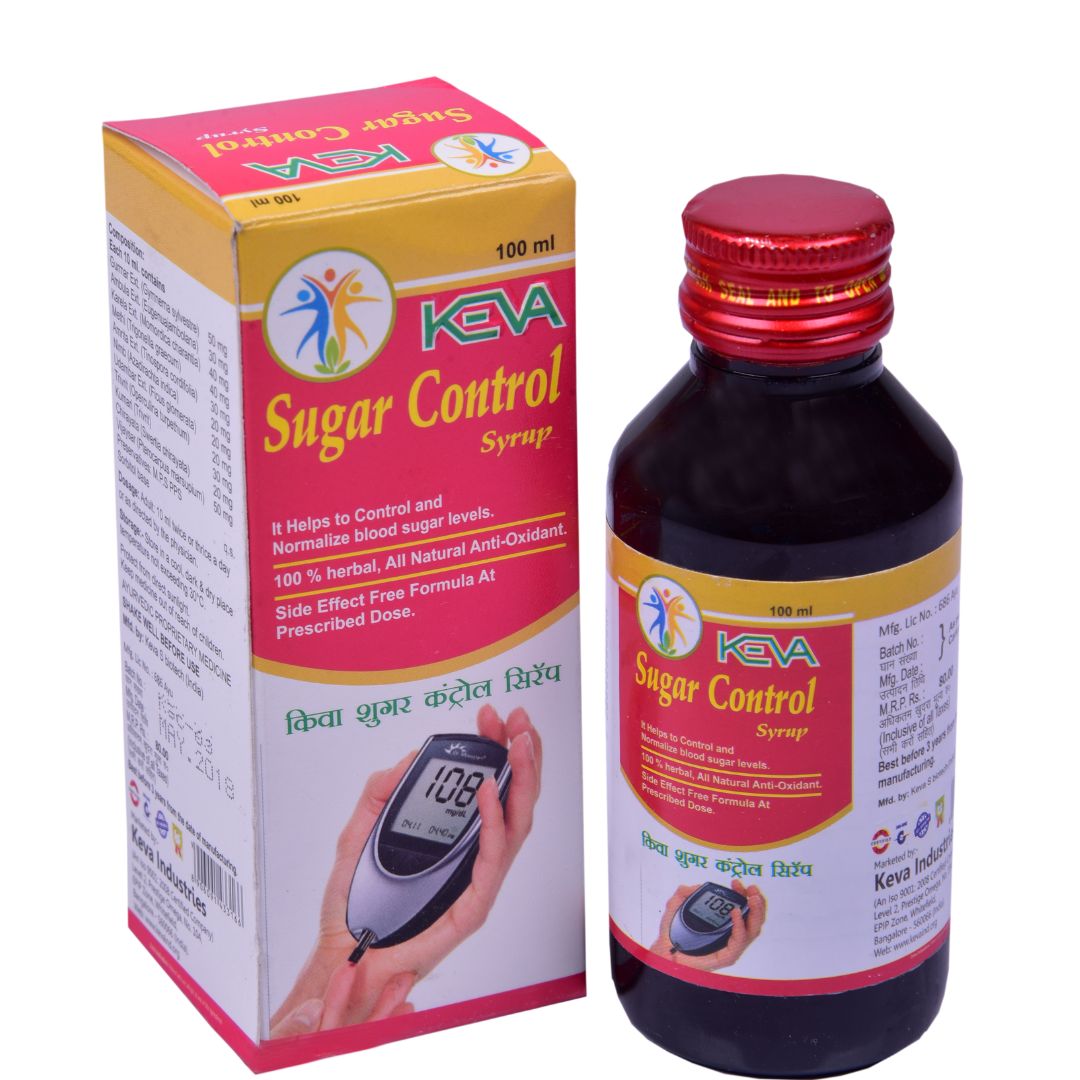 Keva Sugar Control Syrup - 100 ml - Swadesii