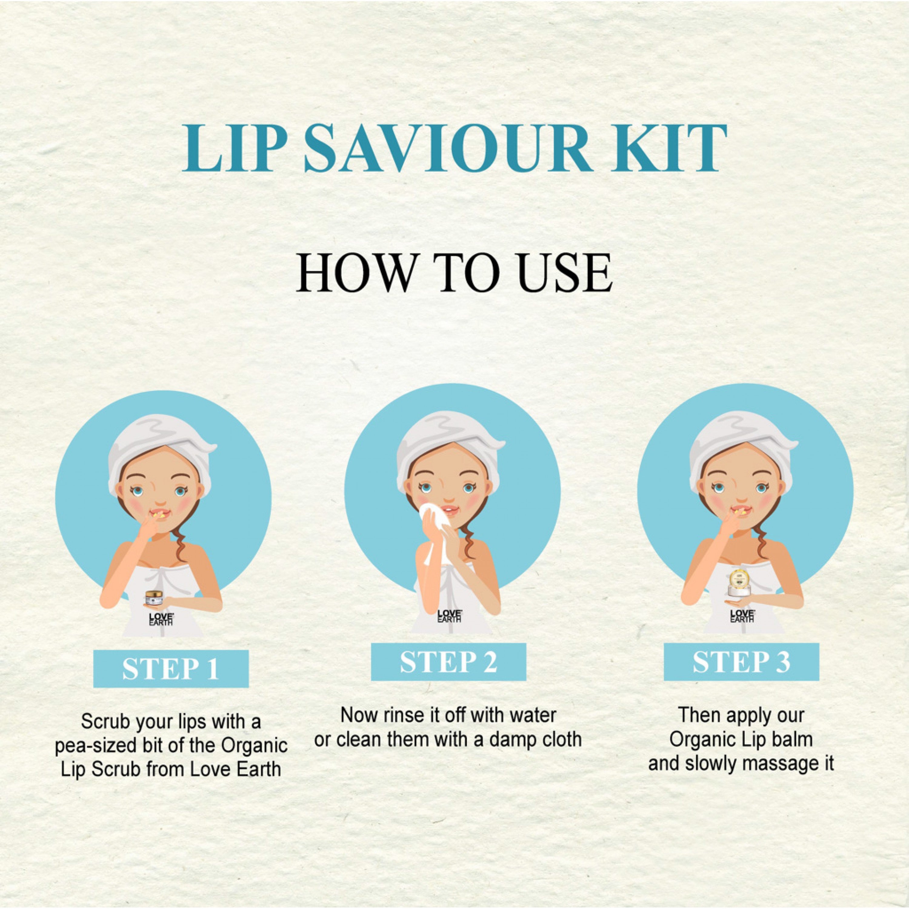 Love Earth Lip Saviour Kit - Swadesii