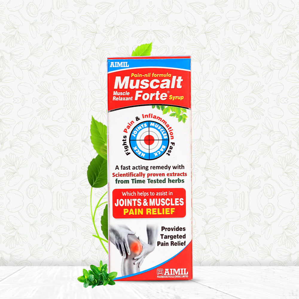 AIMIL Muscalt Forte Syrup - 200 ml - Swadesii