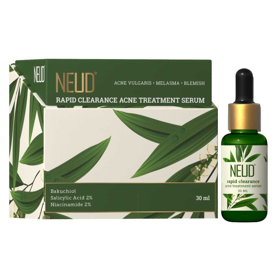Neud Rapid Clearance Acne Treatment Serum - 30 ml - Swadesii