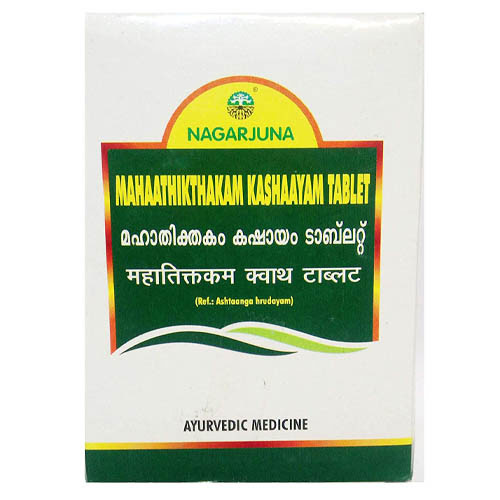 Nagarjuna Ayurveda Mahathikthakam Kashayam Tablets - 100 Tabs - Swadesii