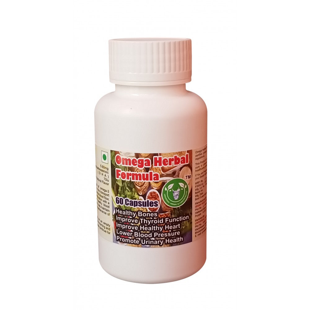 Universal Herbal & Concentrates Omega Herbal Formula Capsules - 60 Cap ...