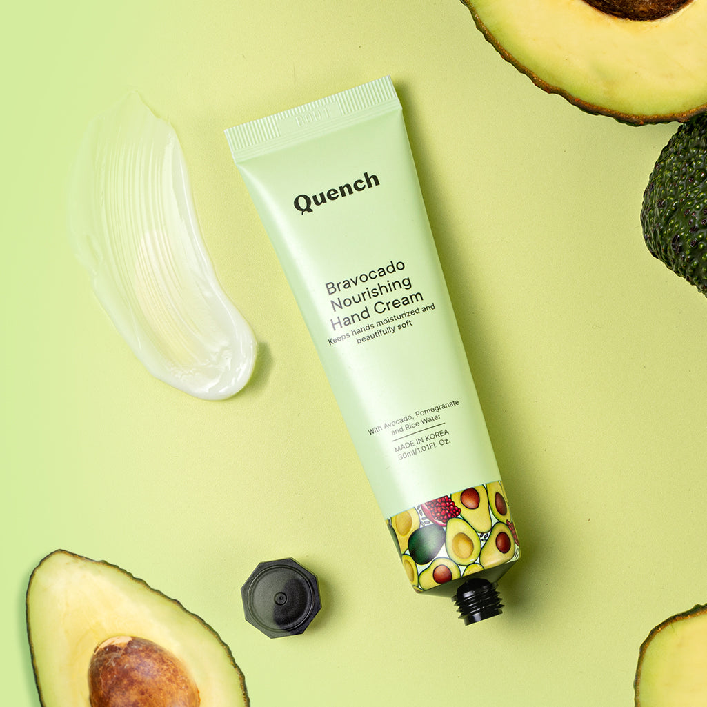 Quench Bravocado Nourishing Hand Cream - 30 ml - Swadesii