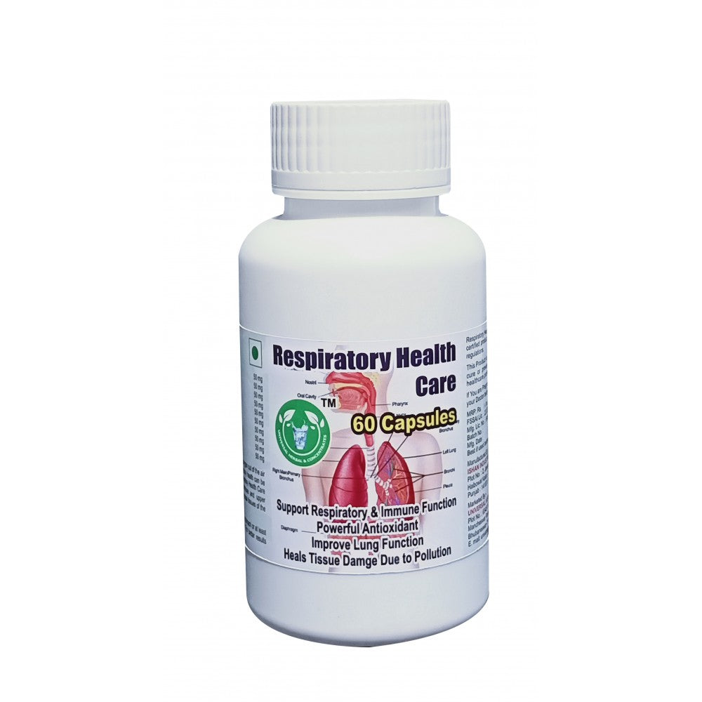 Universal Herbal & Concentrates Respiratory Health Care Capsules - 60 ...