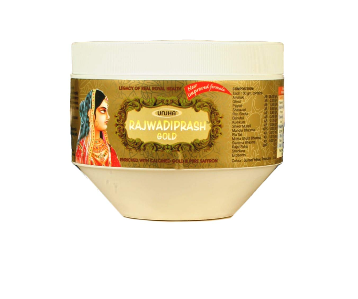 Unjha Rajwadi Gold Chyawanprash - 500 gms - Swadesii