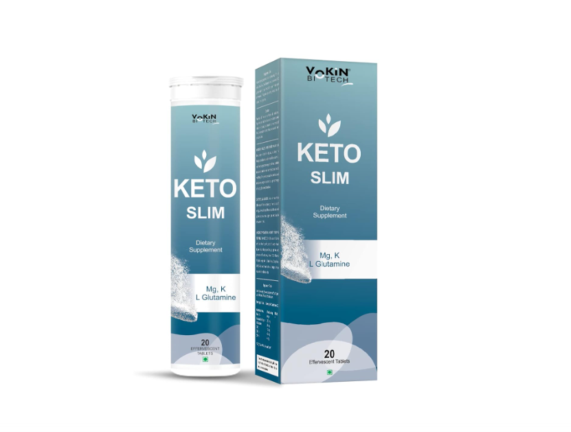 Vokin Biotech Keto Slim Tablets - 20 Tabs - Swadesii