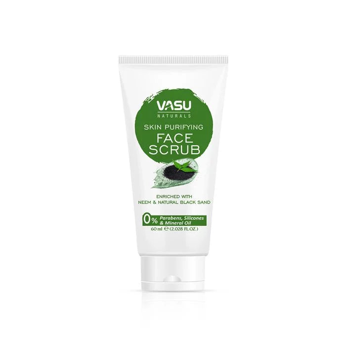 Vasu Naturals Skin Purifying Face Scrub - 60 ml (Pack of 2) - Swadesii