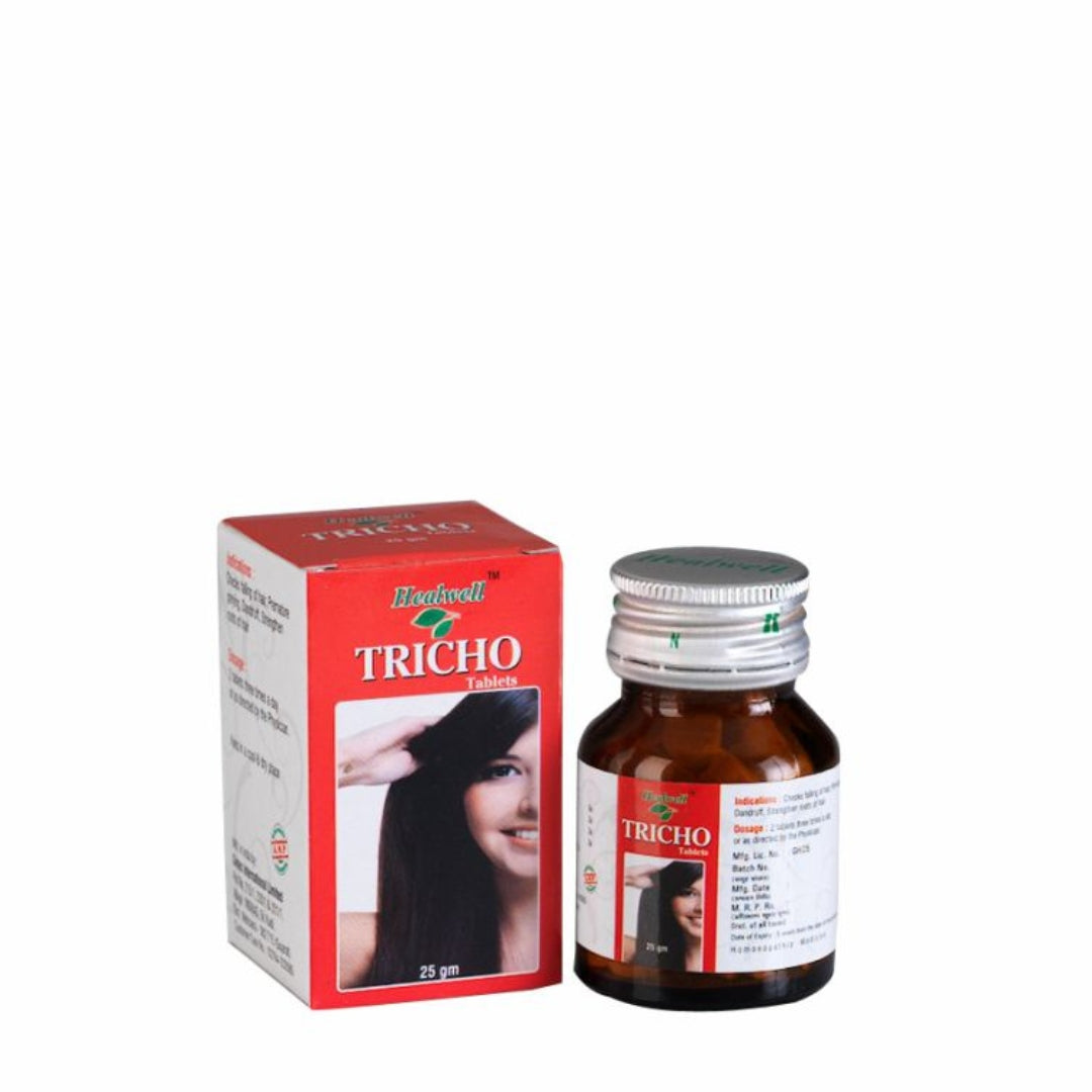 Healwell Tricho Tablet - 30 gms - Swadesii