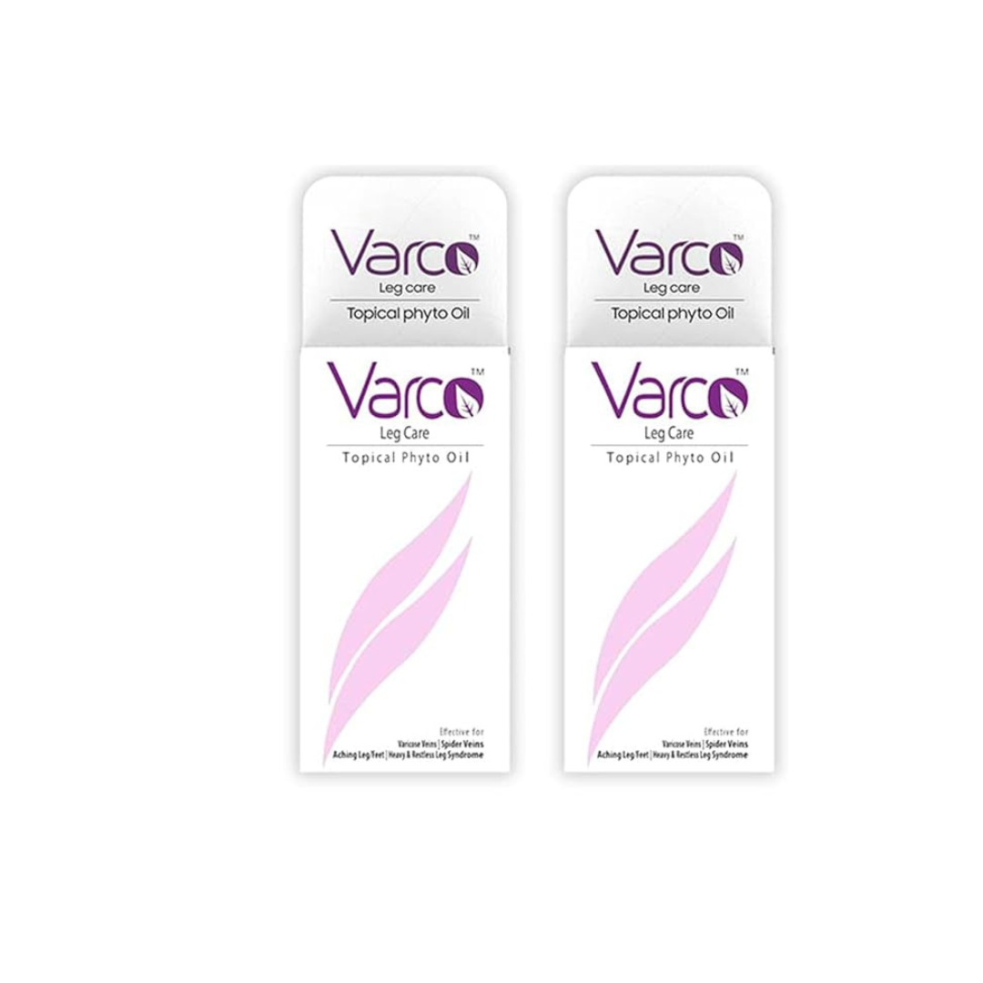 Varco Leg Care Topical Phyto Oil - 60 ml (pack of 2) - Swadesii