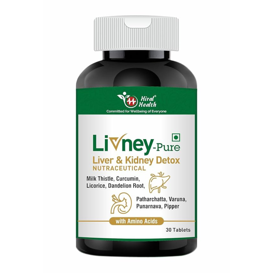 Hiral Health's Livney Pure Tablets - 30 Tablets - Swadesii