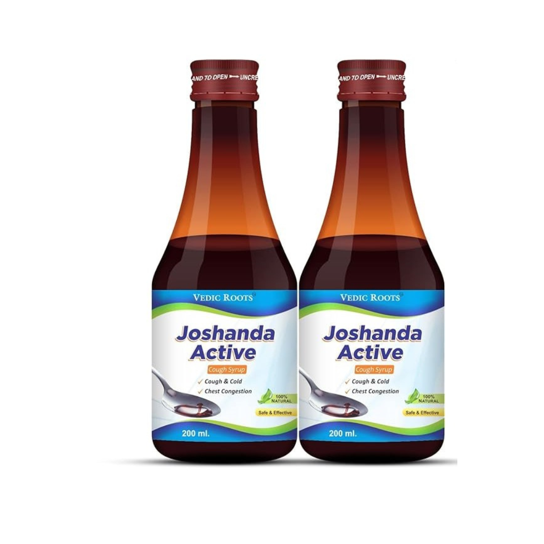 Vedic Roots Ayurvedic Cough Syrup - 200 ml (pack of 2) - Swadesii