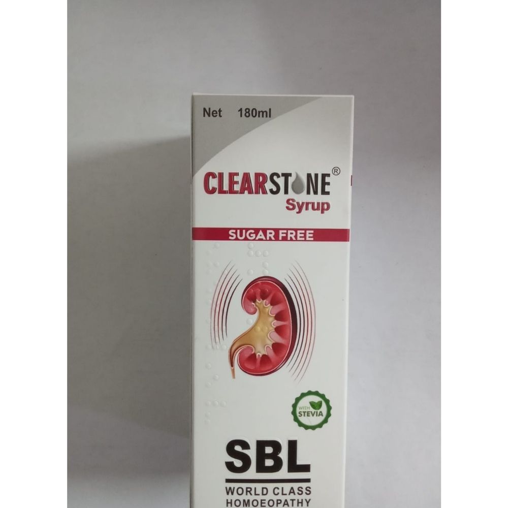 SBL Homeopathy Clearstone Syrup Sugar Free - Swadesii