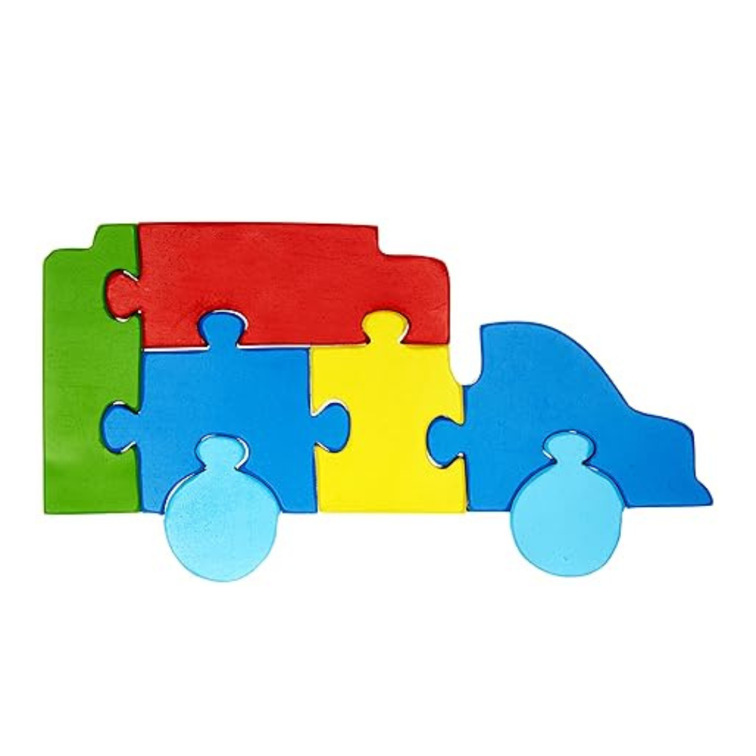 Skillofun Wooden Take Apart Puzzle Large Truck Multi Color - Swadesii