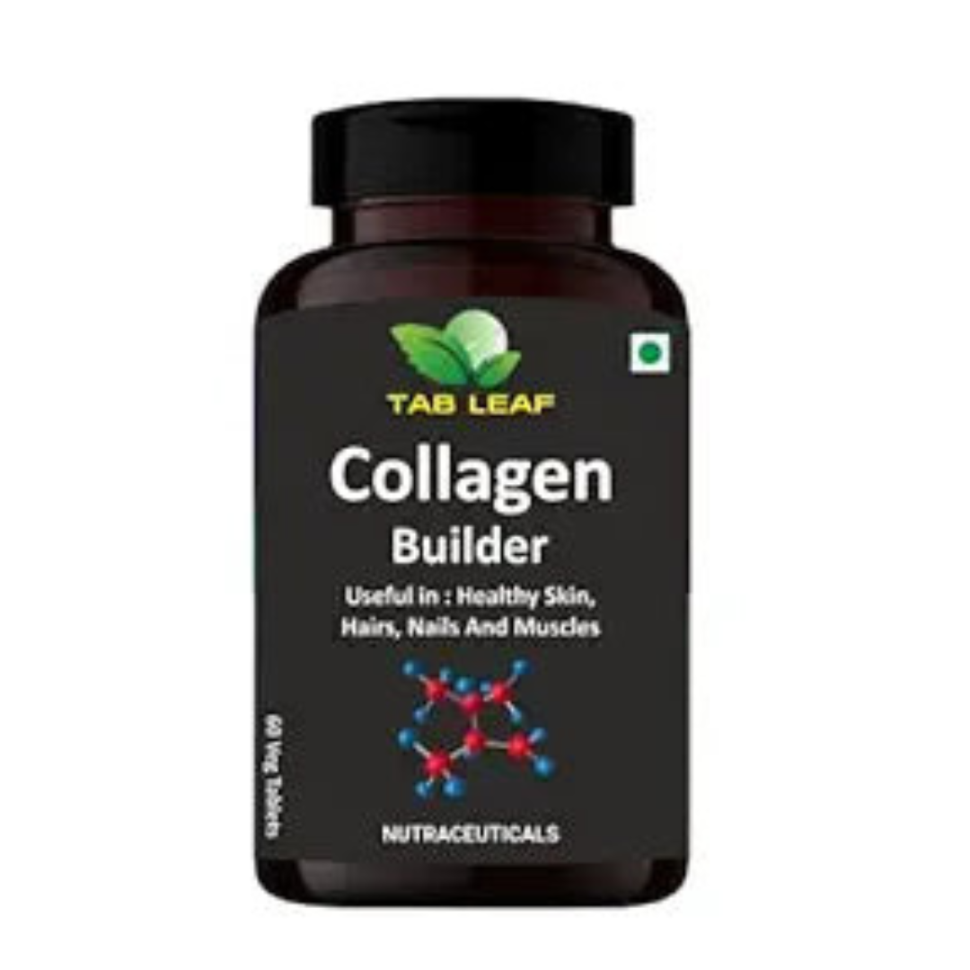 Tab Leaf Collagen Builder - 60 Tabs - Swadesii