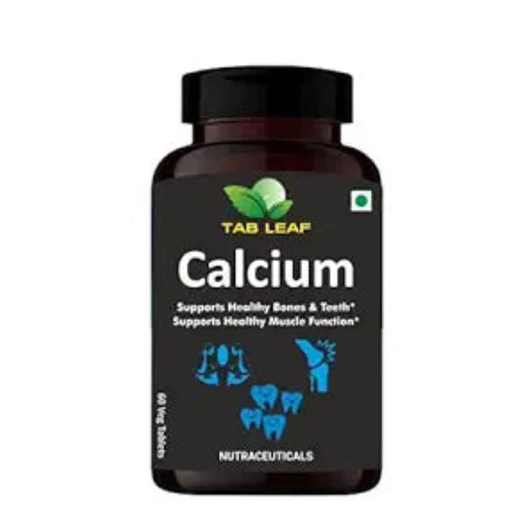 Tab Leaf Calcium Plant Based Support - 60 Tabs - Swadesii