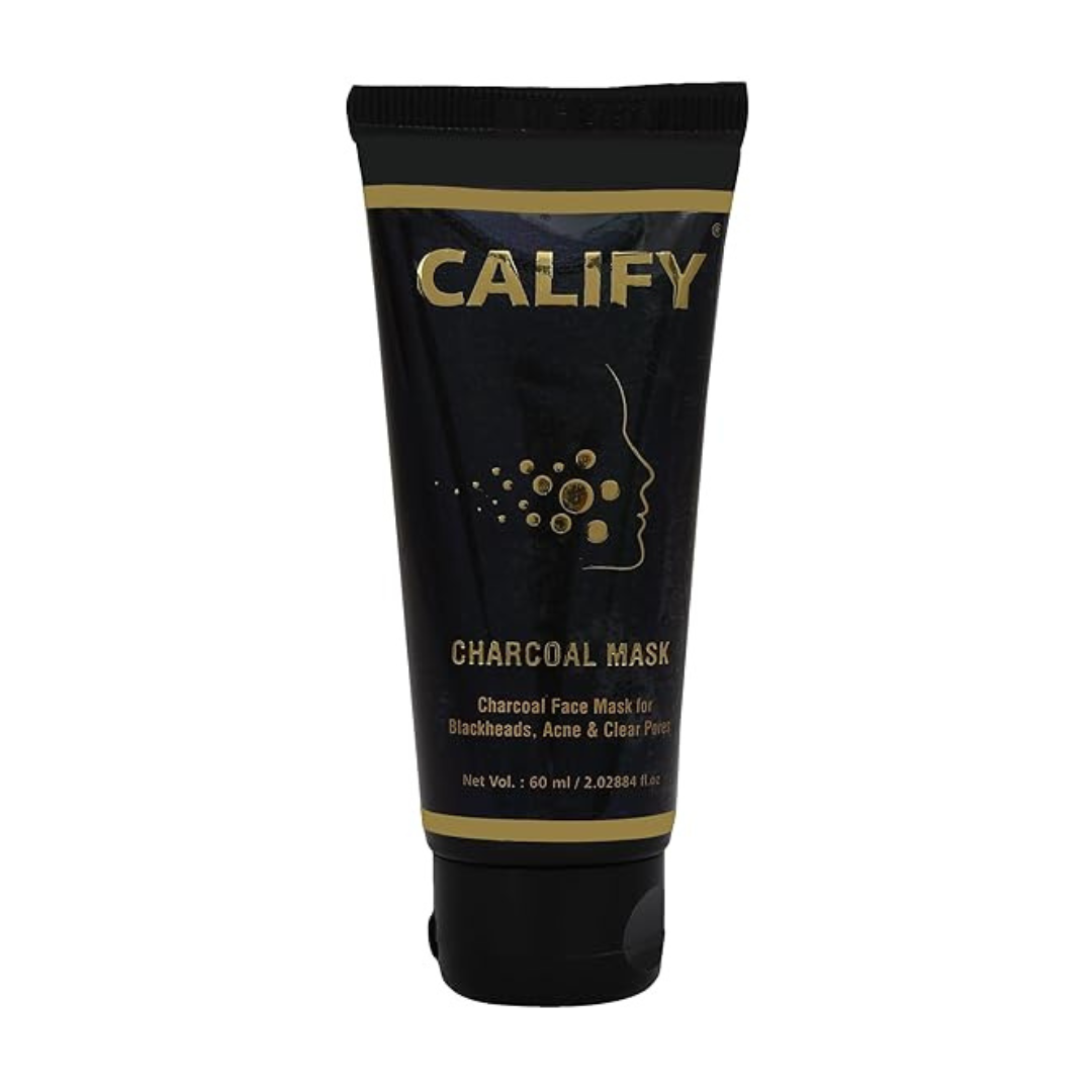 Calify Activated Charcoal Face Wash - 60 gms - Swadesii
