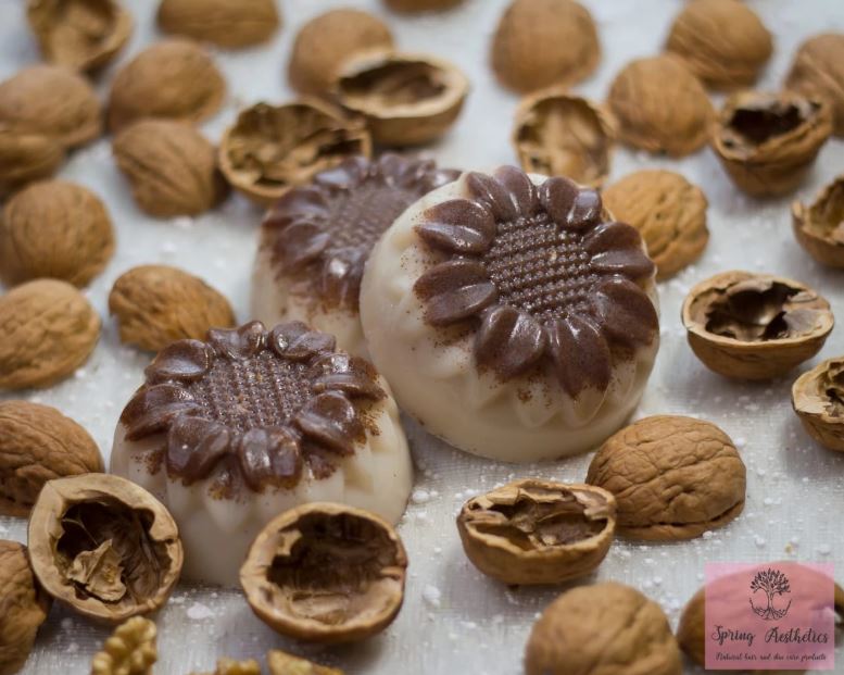 Ghar Walnut Soap - 100 gms - Swadesii