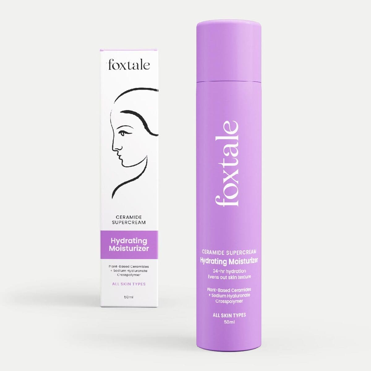 Foxtale Hydrating Moisturiser - 50 ml - Swadesii