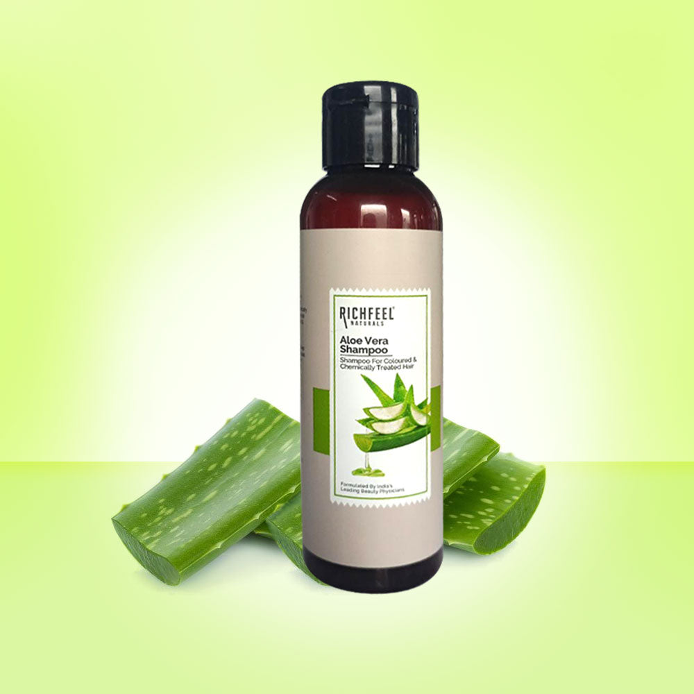 Richfeel Naturals Aloe Vera Shampoo - 100 ml - Swadesii