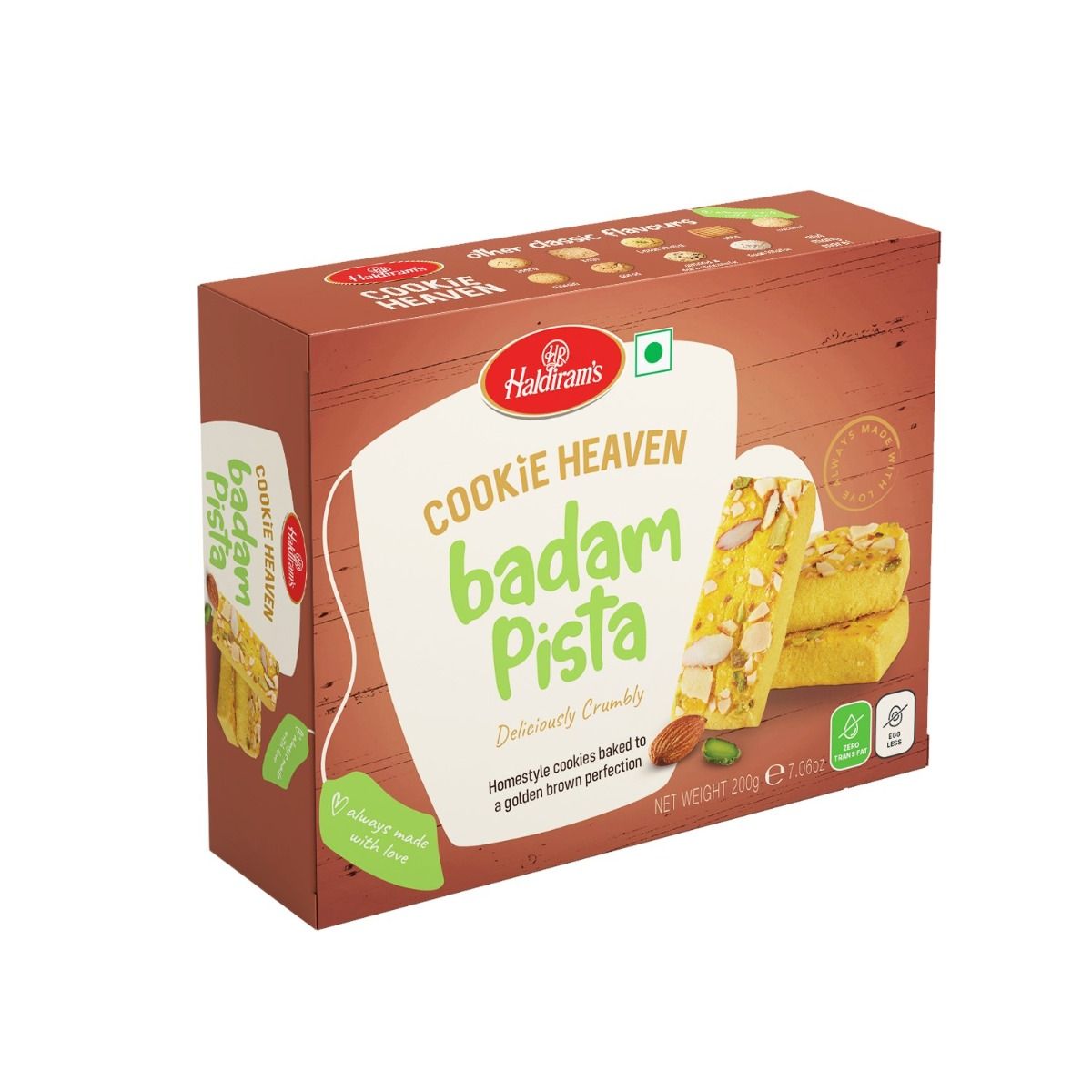 Haldiram's - Pista Badam Cookies - Swadesii