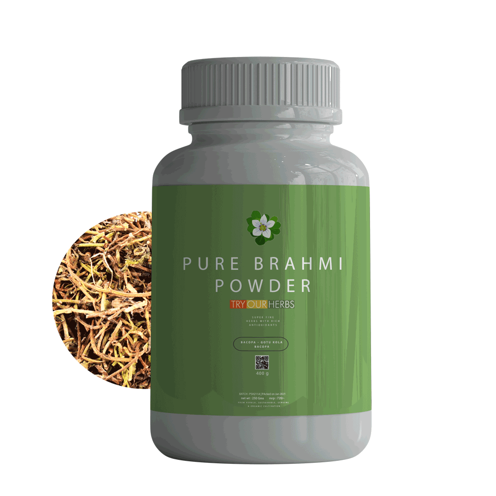 Try Our Herbs Pure and Original Brahmi Powder - Swadesii