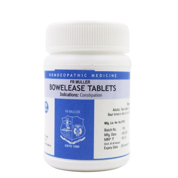 Father Muller Bowelease Tablets - 100 Tabs - Swadesii