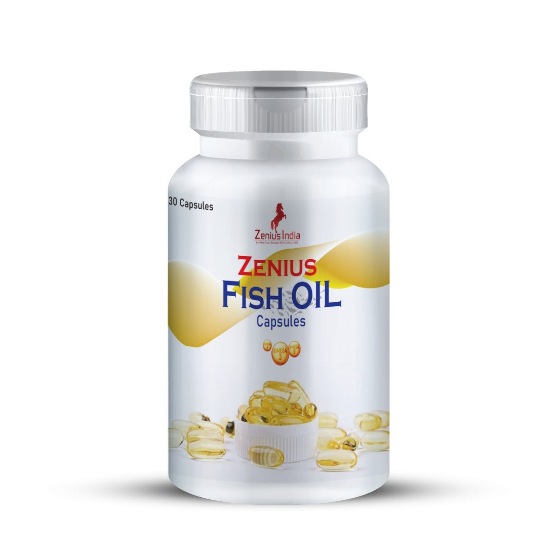 Zenius India Fish Oil Capsules - 30 Capsules - Swadesii