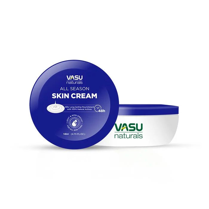 Vasu Naturals All Season Skin Cream - 140 ml - Swadesii