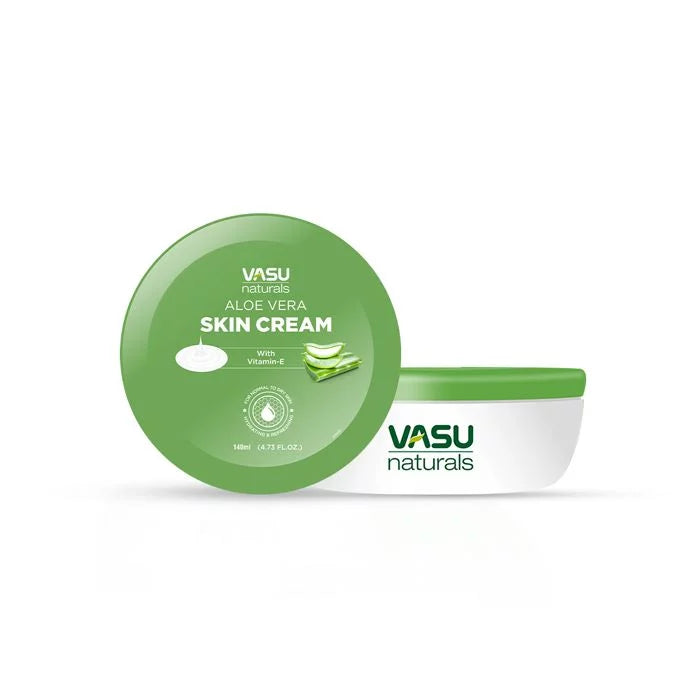 Vasu Naturals Aloe Vera Skin Cream - 140 ml - Swadesii