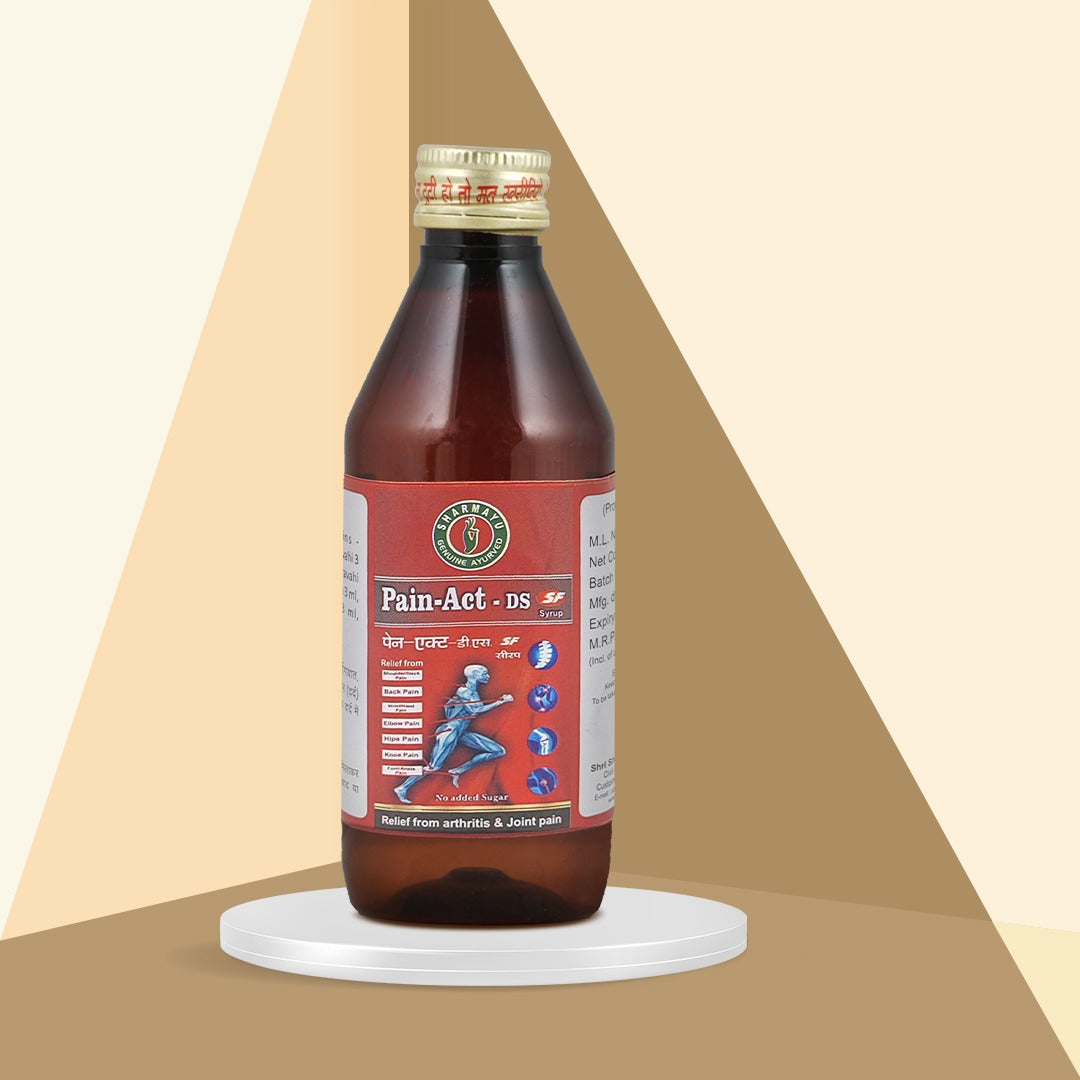 Sharmayu Ayurveda Pain Act DS Syrup - Swadesii